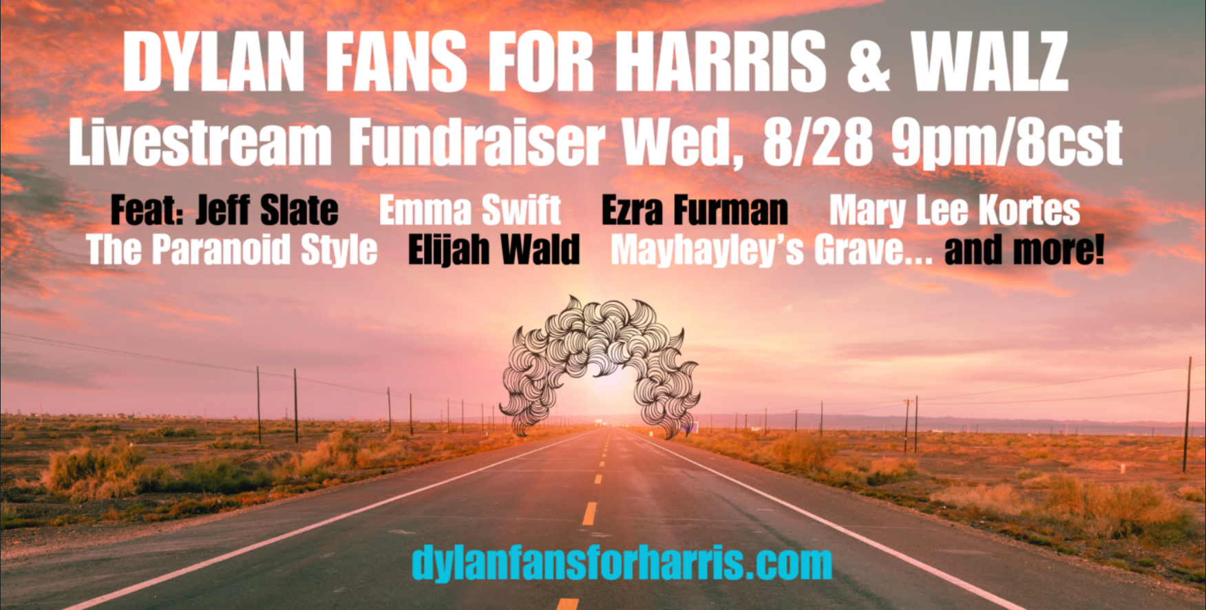 Dylan-Fans unterstützen Kamala Harris und Tim Walz – Key West